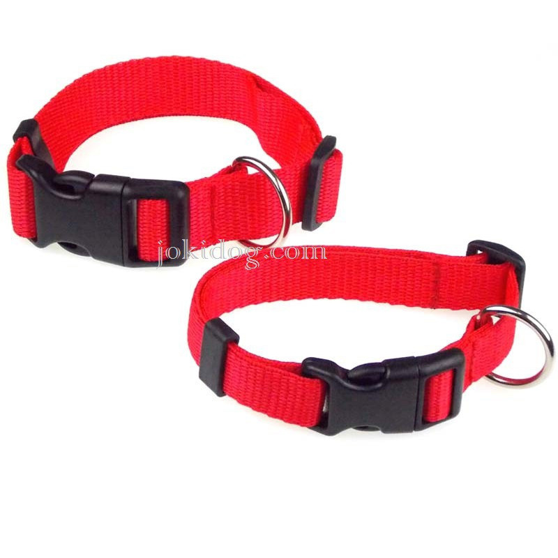 Collier NYLON CLASSIC Rouge TAILLE T1